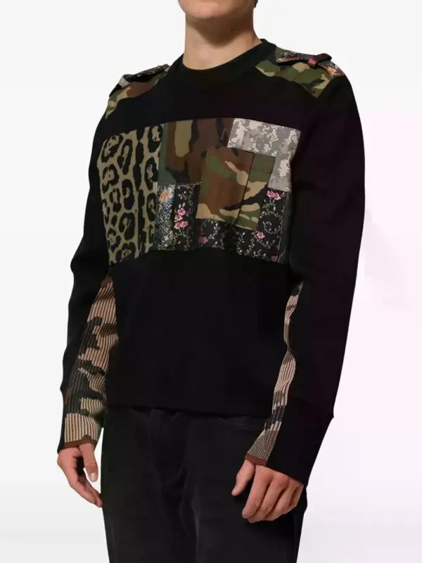 Dolce & Gabbana Patchwork Sweater