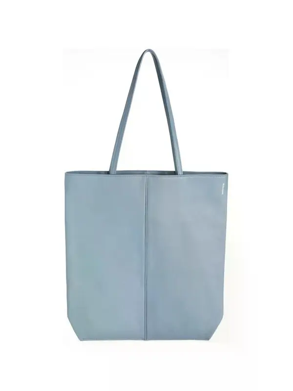 JIL SANDER Linea Centre-piping Leather Tote Bag - Blue