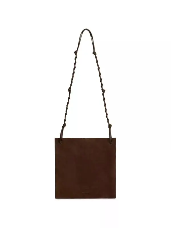 JIL SANDER Tangle Knotted Shoulder Bag - Brown