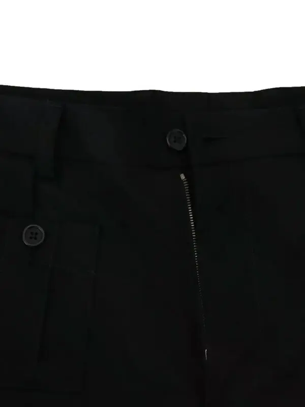 Dolce & Gabbana Cargo Shorts With Logo Patch