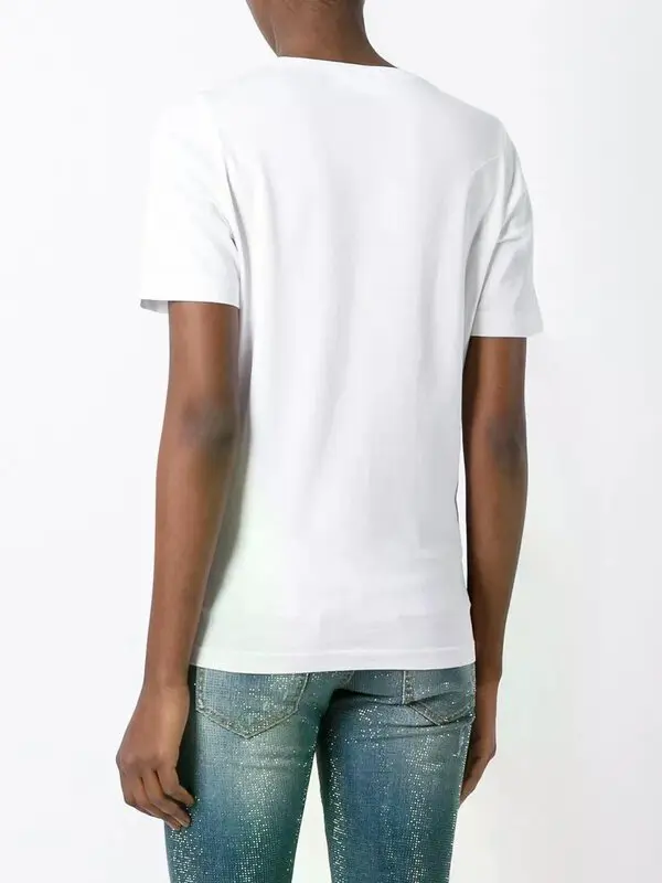 Dsquared2 Vintage Glitter Collage T-shirt - White