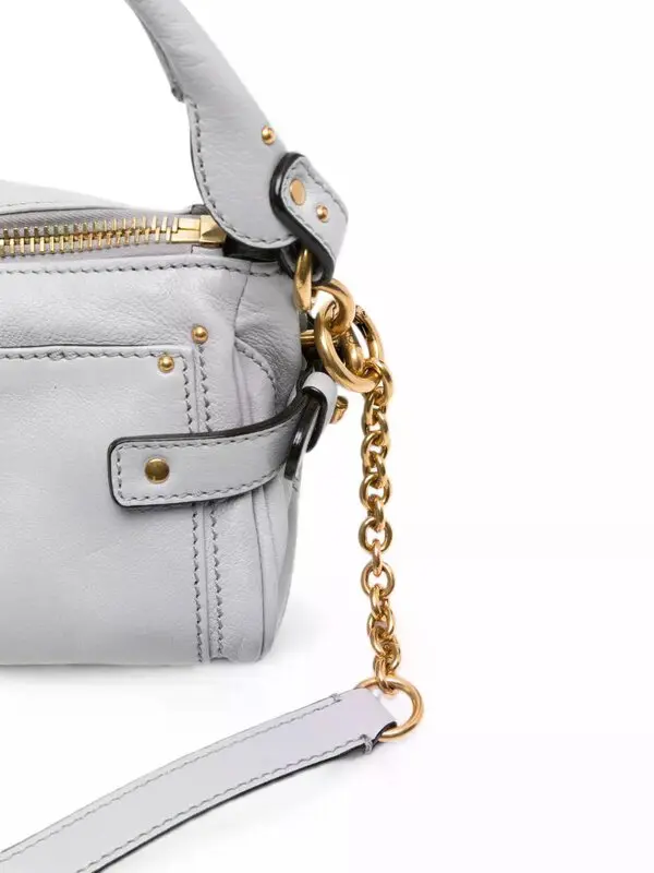 Chloé Small Paddington Shoulder Bag - Grey
