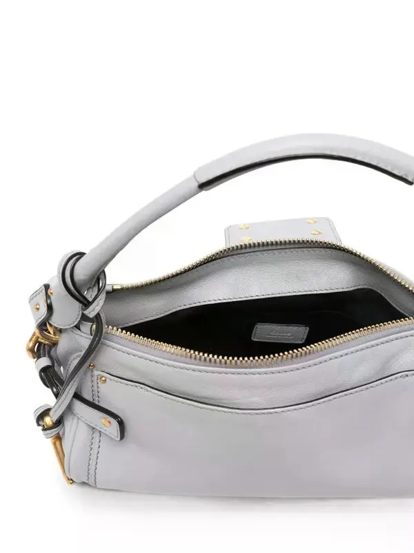 Chloé Small Paddington Shoulder Bag - Grey