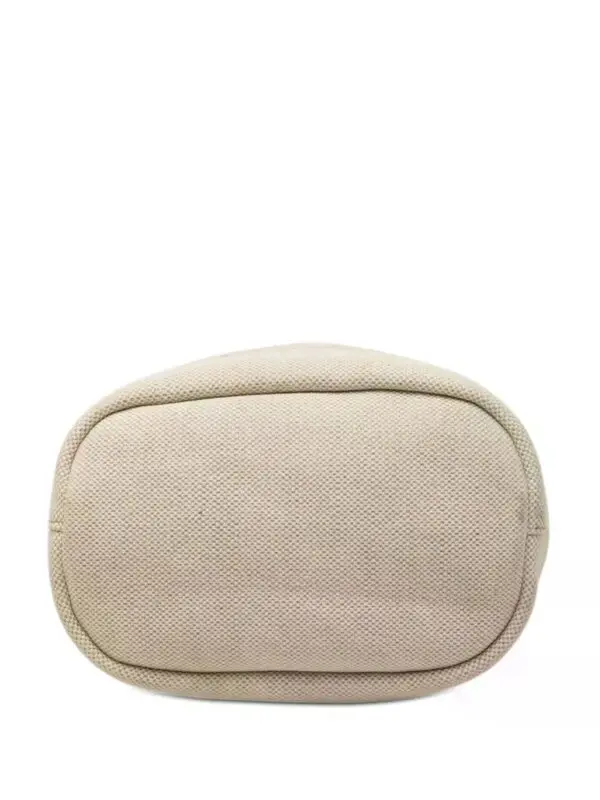 Prada Canvas Canapa Logo Drawstring Pouch