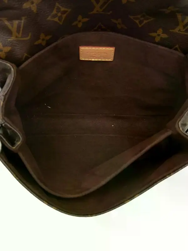 LOUIS VUITTON Monogram Pochette Metis Satchel - Brown