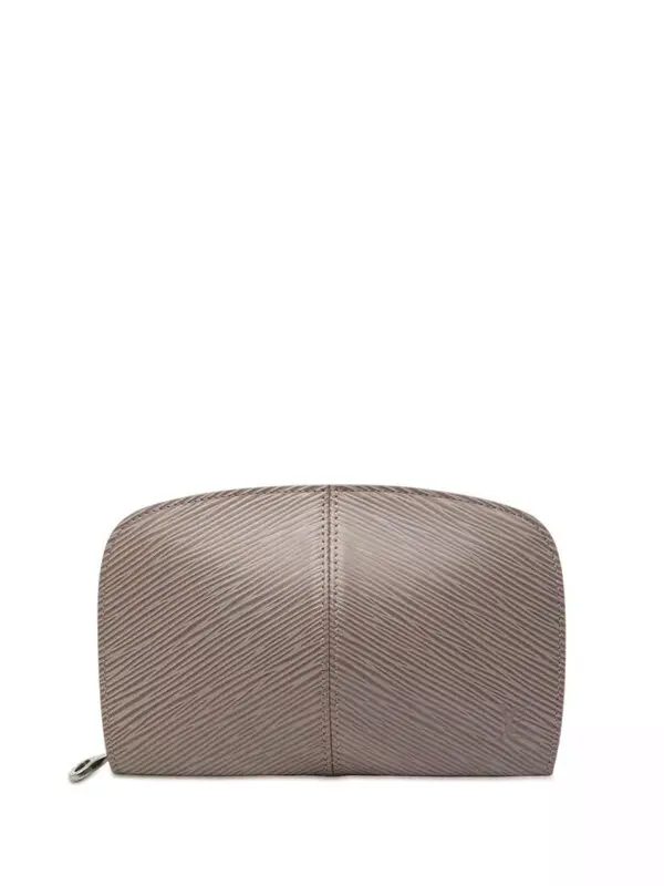 LOUIS VUITTON 2001 Epi Demi Lune Purse Coin Pouch - Purple