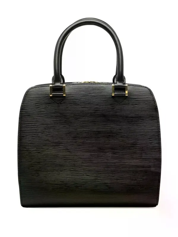 LOUIS VUITTON Epi Pont Neuf Pm Handbag - Black