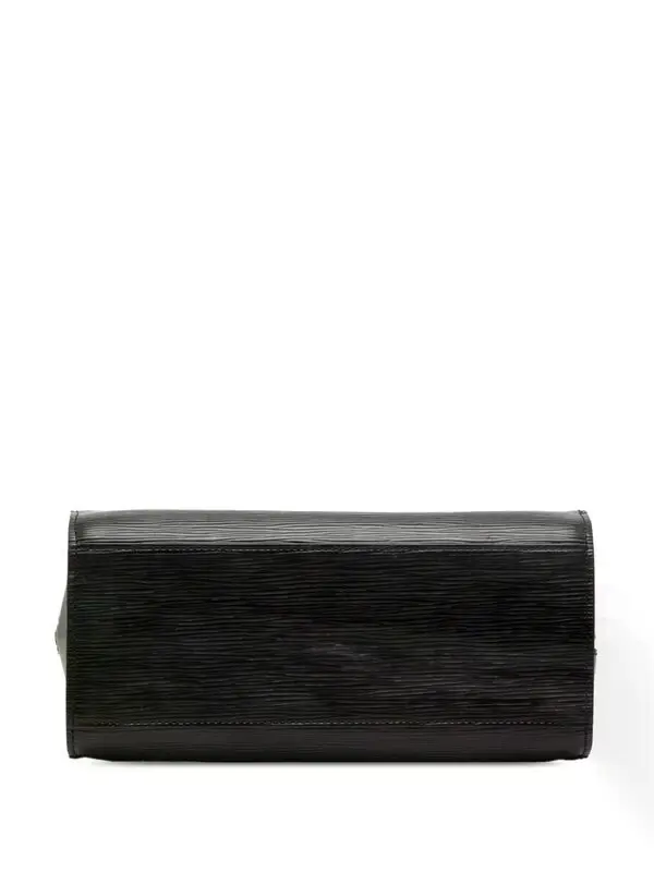 LOUIS VUITTON Epi Pont Neuf Pm Handbag - Black