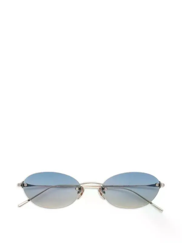 AKILA Rimless Titanium Sunglasses - Silver