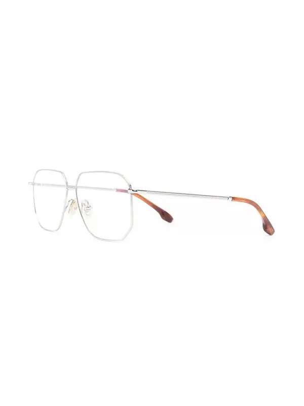 Victoria Beckham Pilot Frame Glasses - Silver