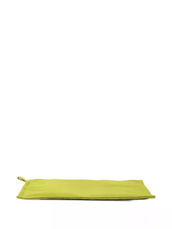 Hermès Toile Bora Bora Zip Gm Pouch - Green