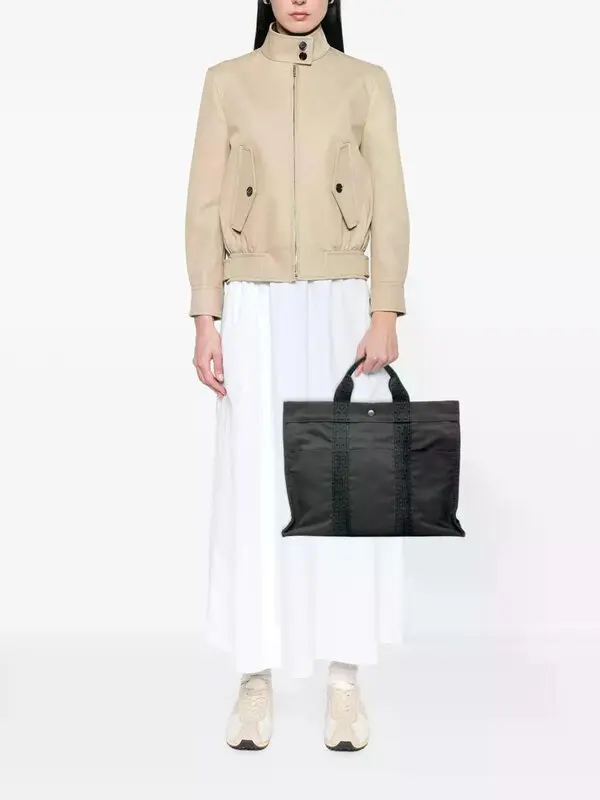 Hermès 20th Century Canvas Herline Mm Tote Bag