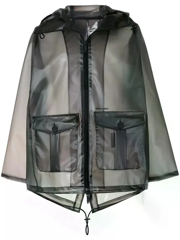 Dsquared2 Transparent Short Parka