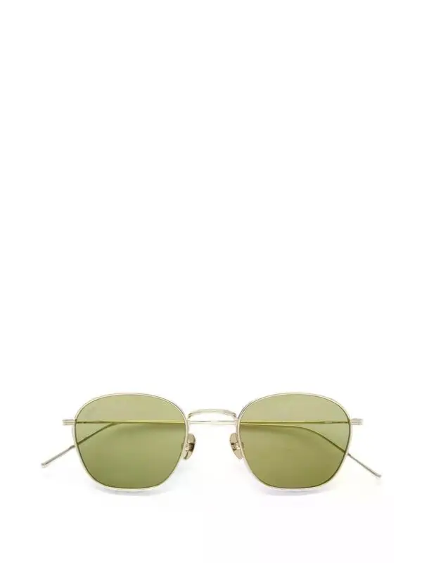 AKILA Osiris Geometric Frame Sunglasses - Gold