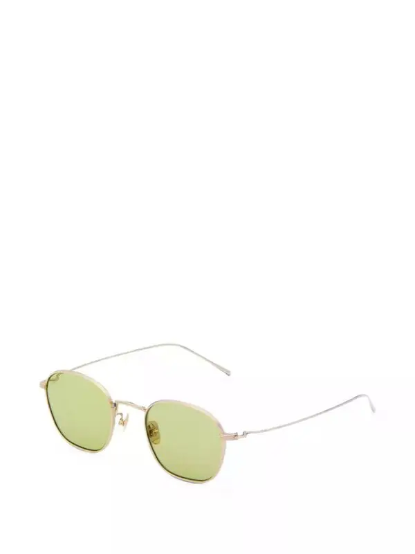 AKILA Osiris Geometric Frame Sunglasses - Gold