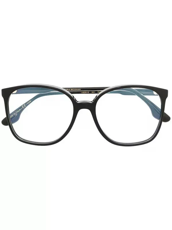 Victoria Beckham Square-frame Glasses - Black