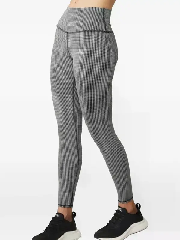 Alo Yoga Houndstooth-pattern Leggings