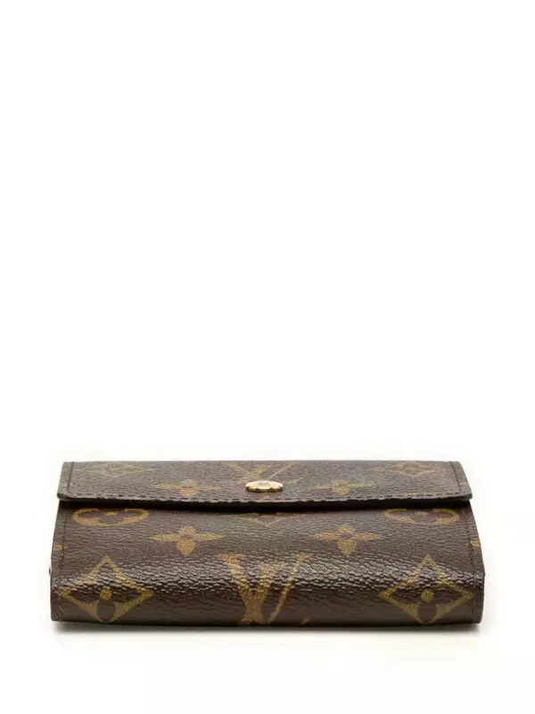 LOUIS VUITTON 2003 Monogram Portefeuille Elise Wallet Small Wallets