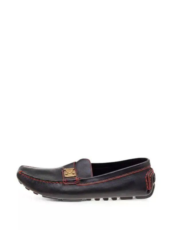 LOUIS VUITTON S Lock Loafers