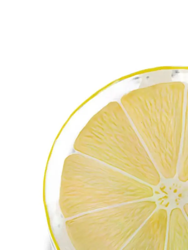 BORDALLO PINHEIRO Lemon-design Plate - Yellow