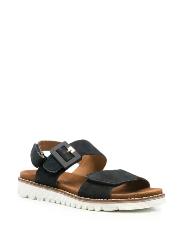 ARA Buckle-detail Touch-strap Sandals