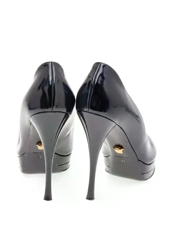 Versace Peep-toe Platform Pumps