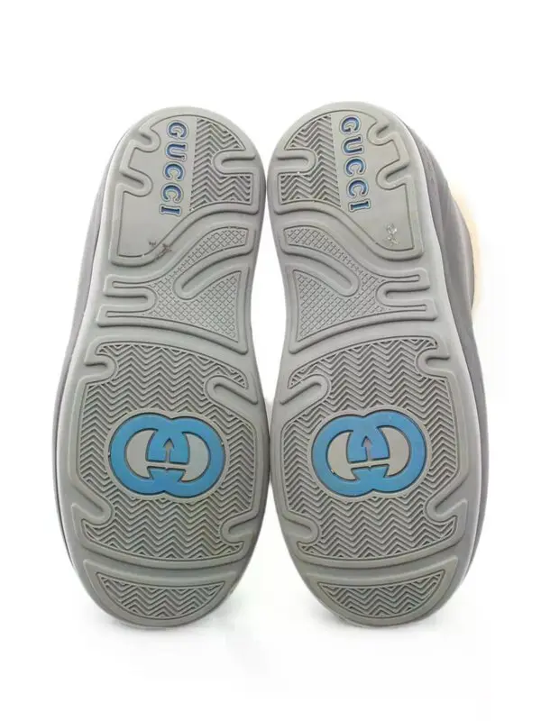 Gucci 2000s Logo Plaque Ankle Boots