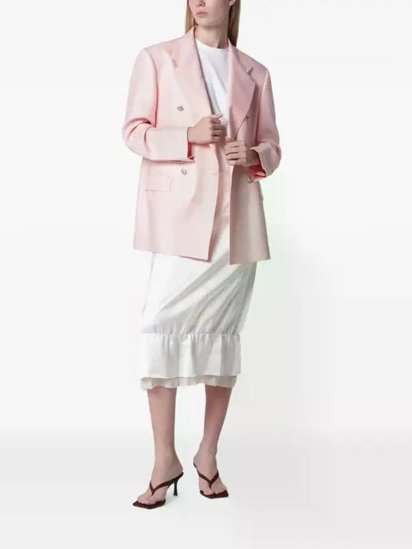 Tagliatore Double-breasted Peak-lapel Blazer
