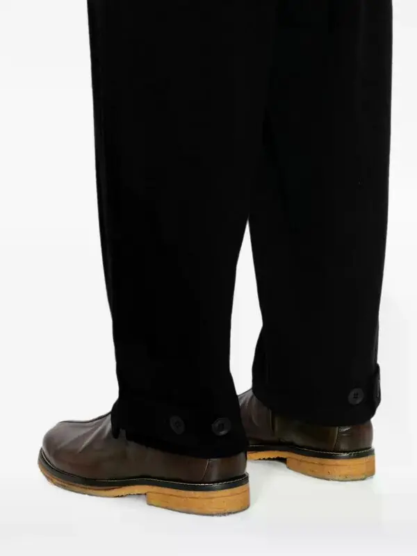 Yohji Yamamoto Cargo Pants With Flap Pockets