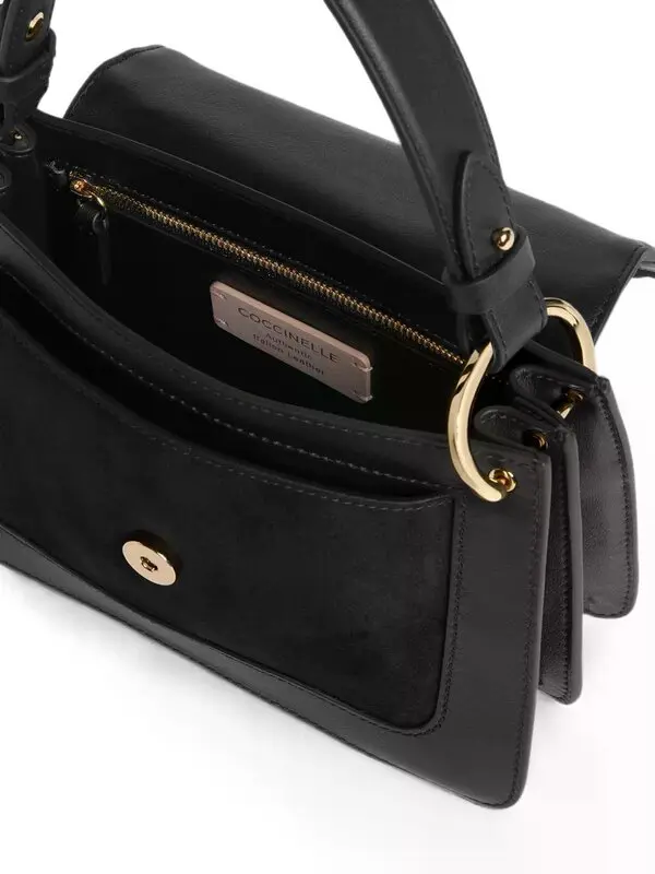 COCCINELLE Logo Plaque Panelled Tote Bag