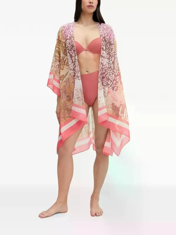 Liu Jo Paisley-print Beach Cover-up - Neutrals