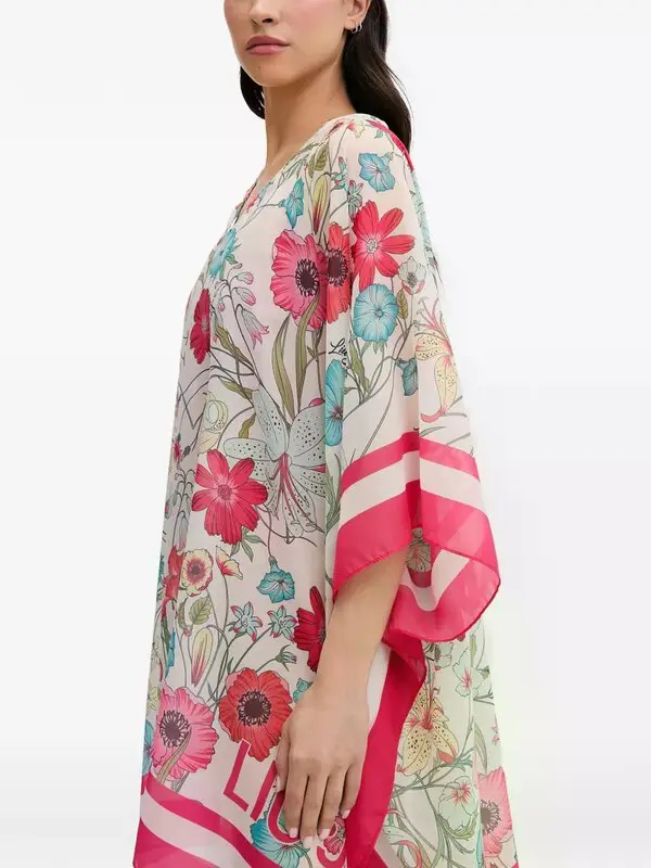 Liu Jo Floral Print Kaftan
