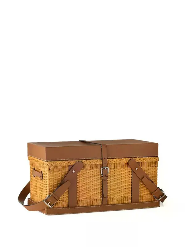 Ralph Lauren Bailey Picnic Basket - Neutrals