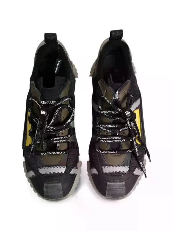 Dolce & Gabbana Camouflage Print Sneakers