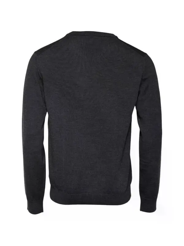 Dolce & Gabbana Logo Embroidered Wool Sweater