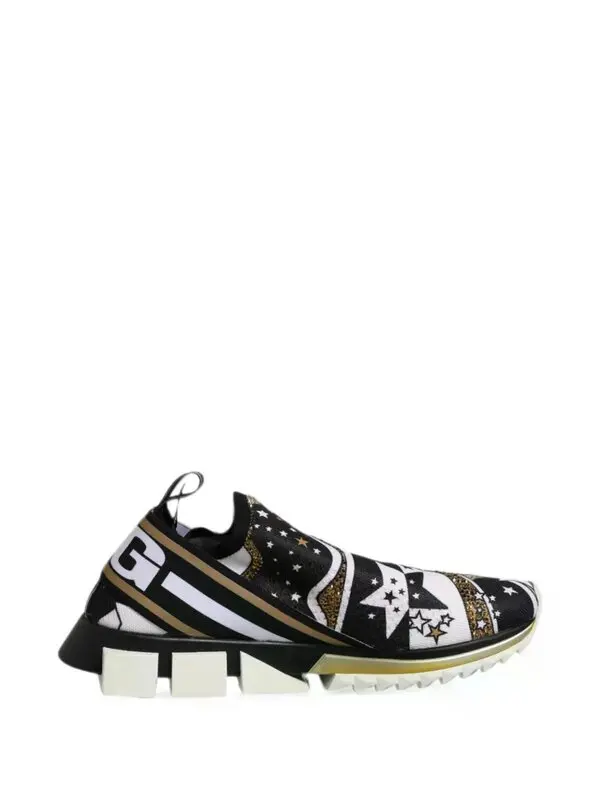 Dolce & Gabbana Sorrento Star-print Sneakers