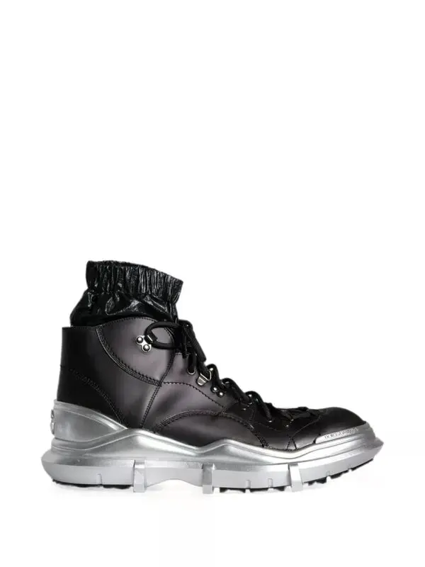 Dolce & Gabbana Galileo Panelled High-top Sneakers