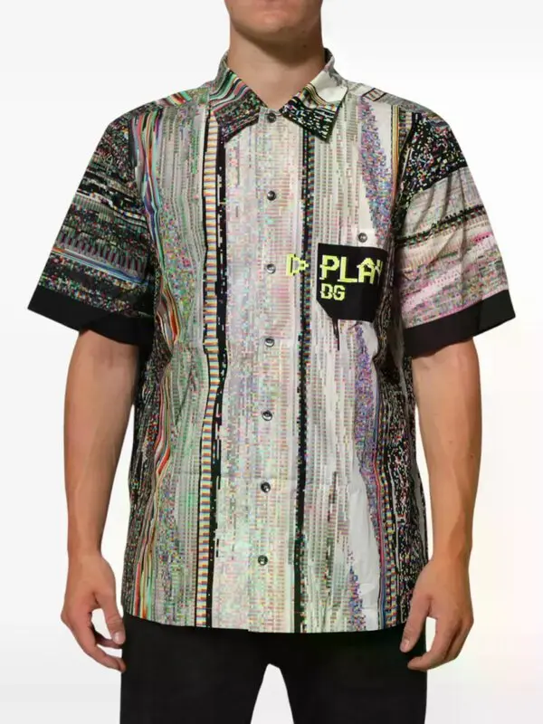 Dolce & Gabbana Graphic-print Short-sleeved Shirt