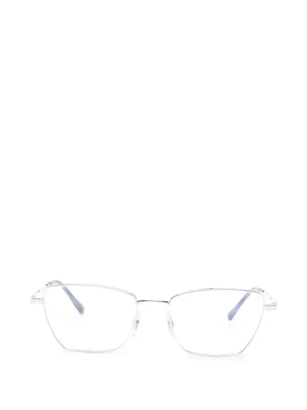 Ray-ban Geometric Frame Eyeglasses - Silver