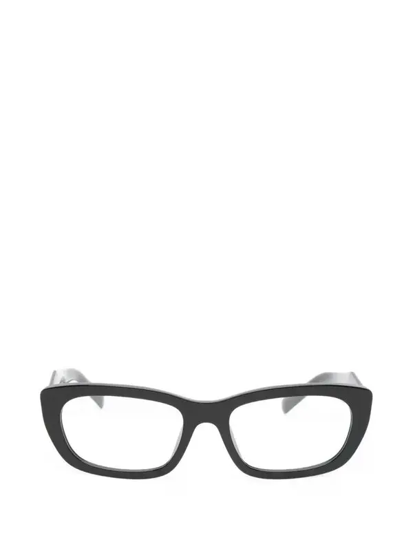 Prada Symbole Cat-eye Glasses - Black