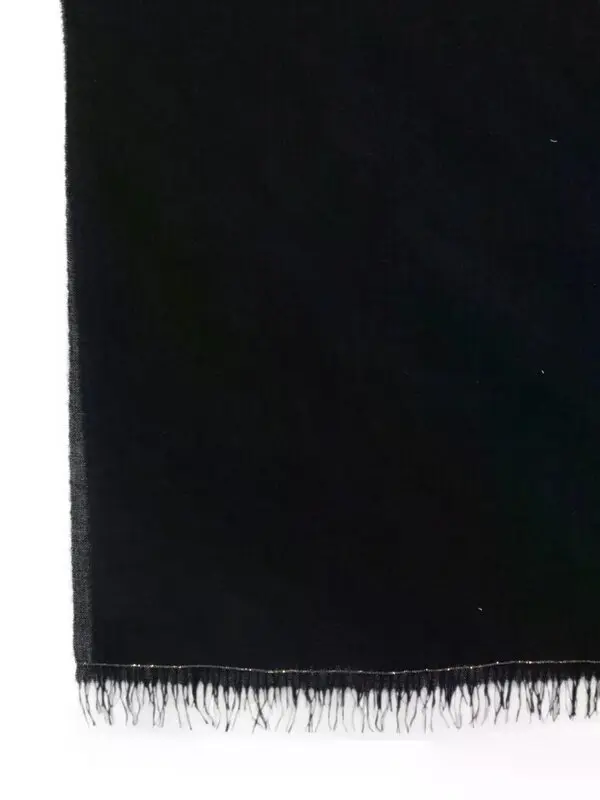 Fabiana Filippi Fringe-trim Scarf - Blue