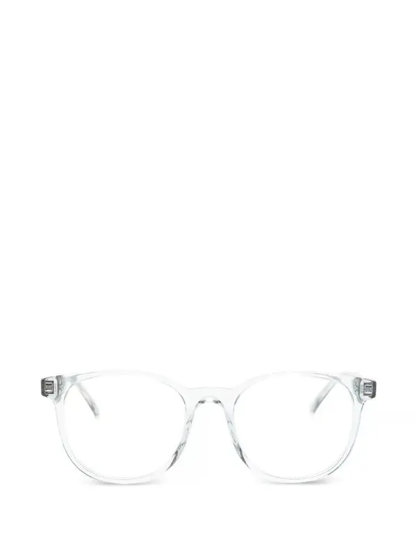 Prada Round Frame Glasses - Blue