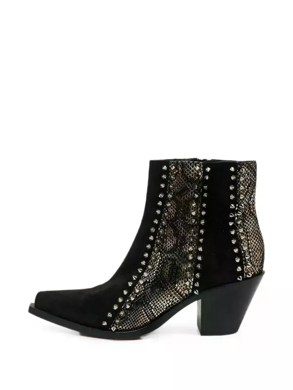 CHRISTIAN LOUBOUTIN Ankle Boots With Stud Embellishment