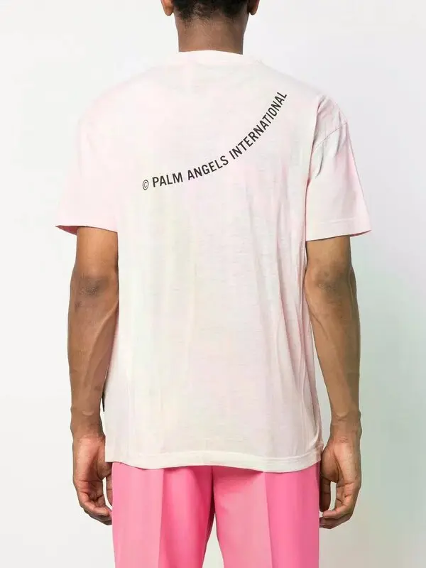 Palm Angels Hurricane Devore-print T-shirt