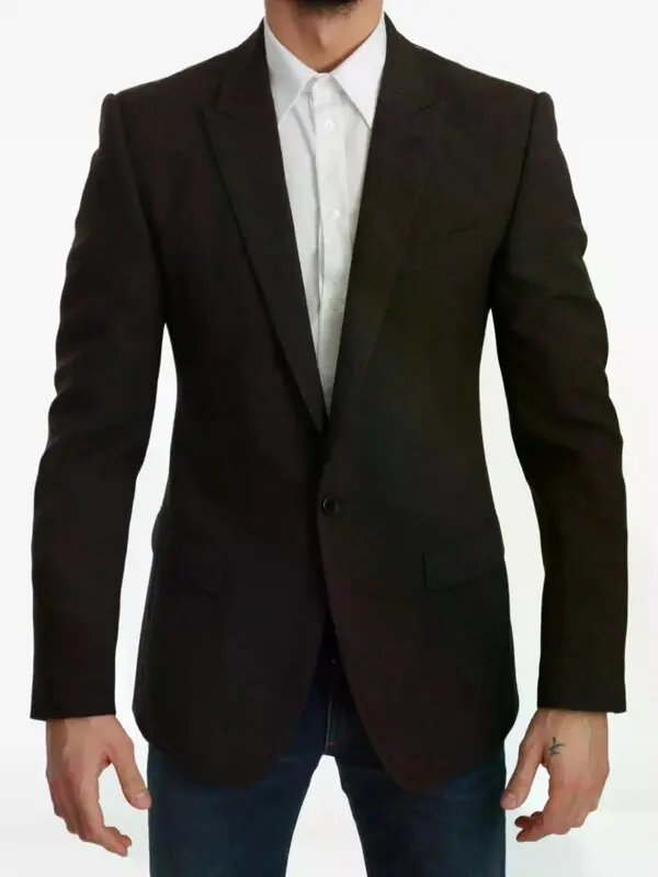 Dolce & Gabbana Peaked-lapel Single-breasted Blazer