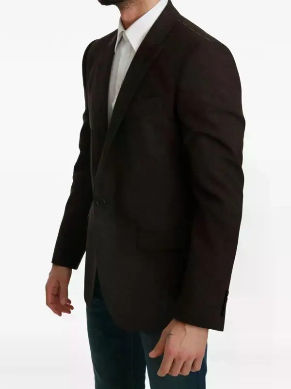 Dolce & Gabbana Peaked-lapel Single-breasted Blazer