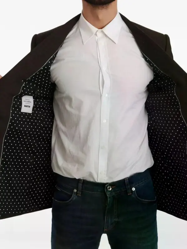 Dolce & Gabbana Peaked-lapel Single-breasted Blazer