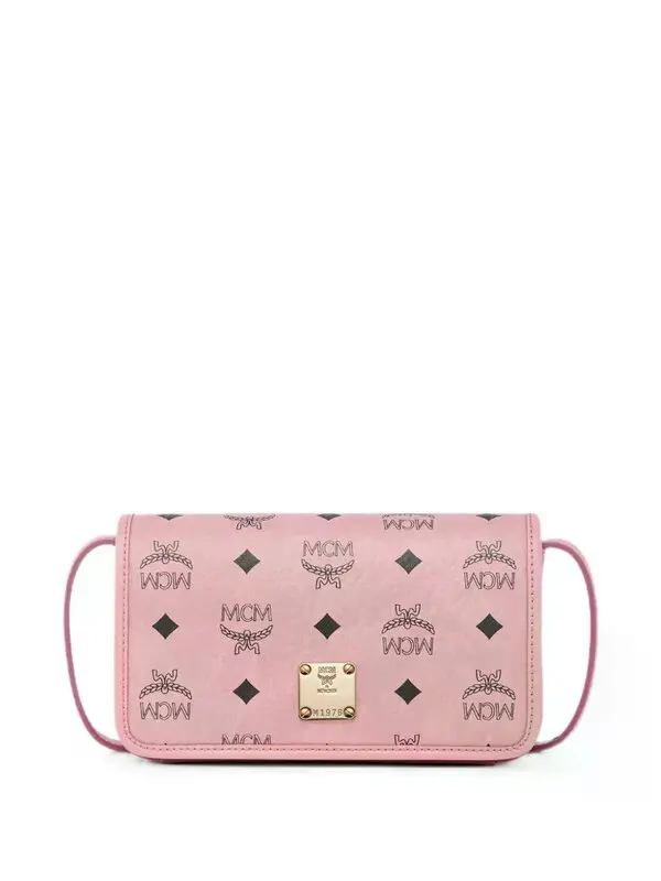 Mcm Medium Aren Visetos Shoulder Bag