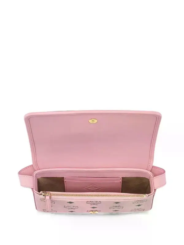Mcm Medium Aren Visetos Shoulder Bag