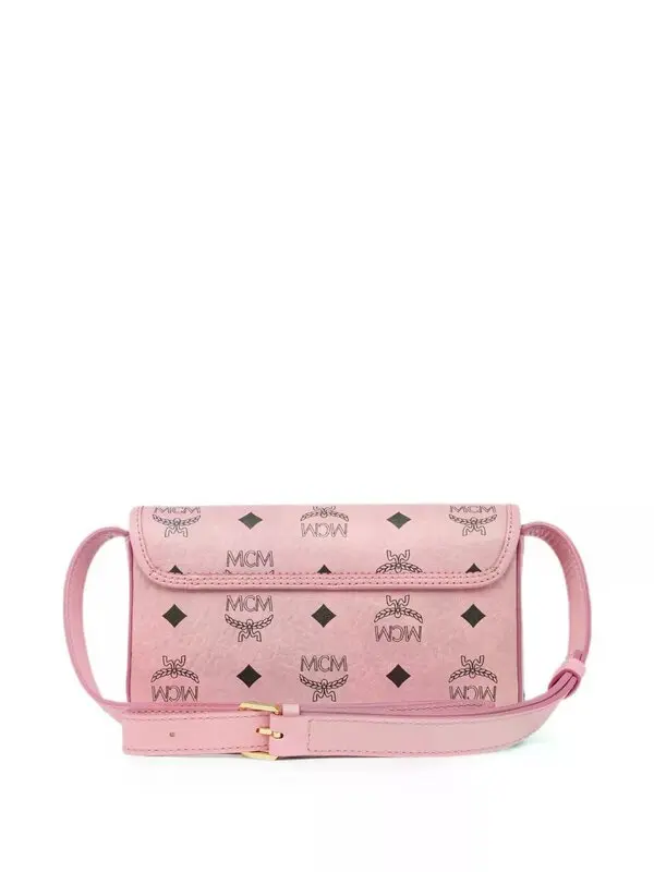 Mcm Medium Aren Visetos Shoulder Bag
